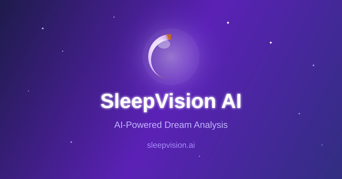 SleepVision AI — Dream Interpretation & Analysis